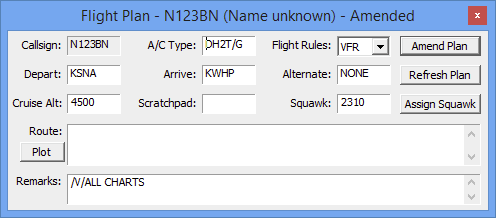 VFR Operations - Los Angeles ARTCC